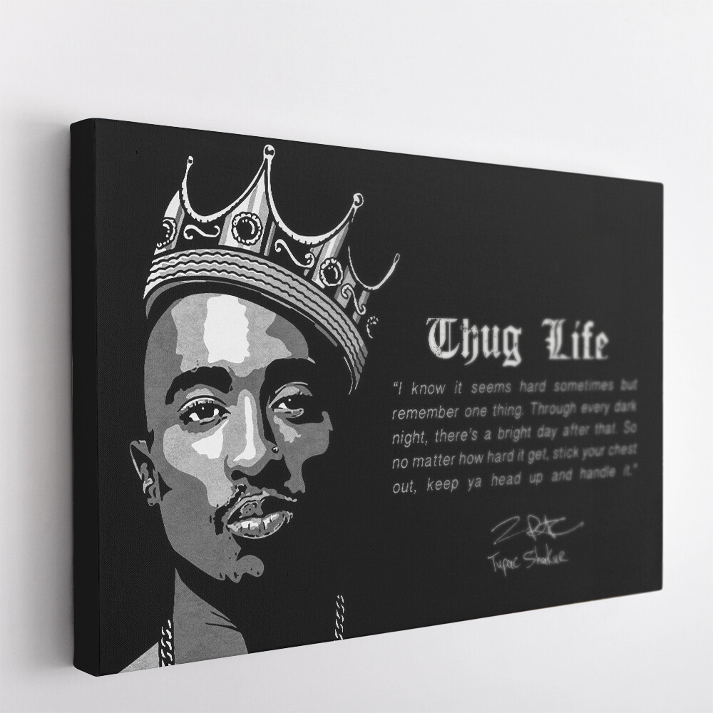 Tupac Black And White Quotes