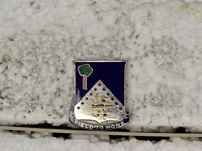 Original US Army Distinctive Insignia DUI 125 Infantry Regt Pin Back ...