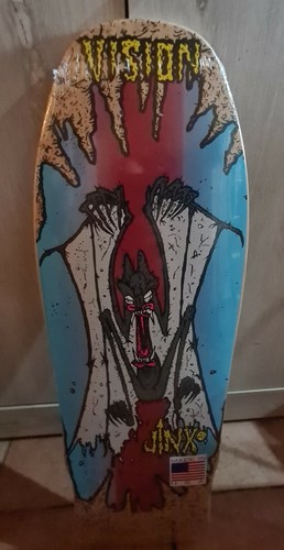 VISION "JINX" Marty Jimenez skateboard vintage Deck NO Santa Cruz ...