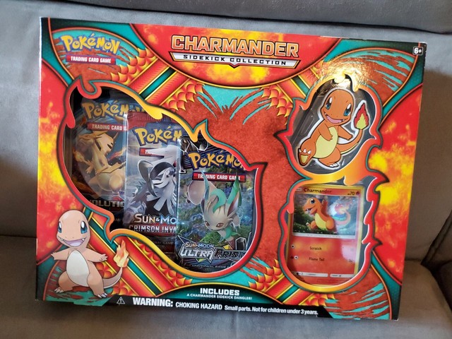 Pokémon Charmander Sidekick Collection Box Card Game for sale online | eBay