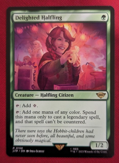 MTG Delighted Halfling The Lord of the Rings: Tales of Middle-earth ...