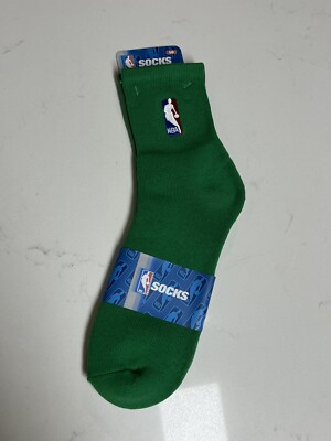 FBF Socks NBA Logoman Green A203 | eBay