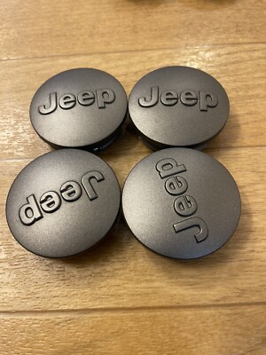Jeep Wrangler Compass OEM Satin Grey Center Cap 1LB77TRMAC 2.5 | eBay