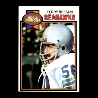 Terry Beeson 1979 Topps Seattle Seahawks #138 R310B 4 | eBay
