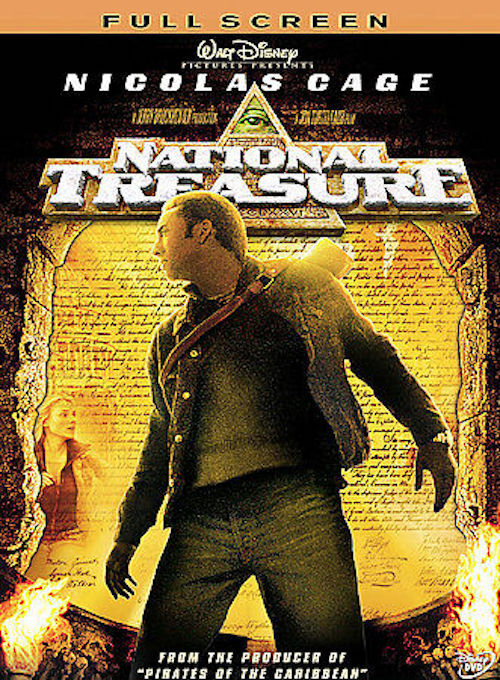 National Treasure (DVD, 2005, Full Frame) 786936242911| eBay