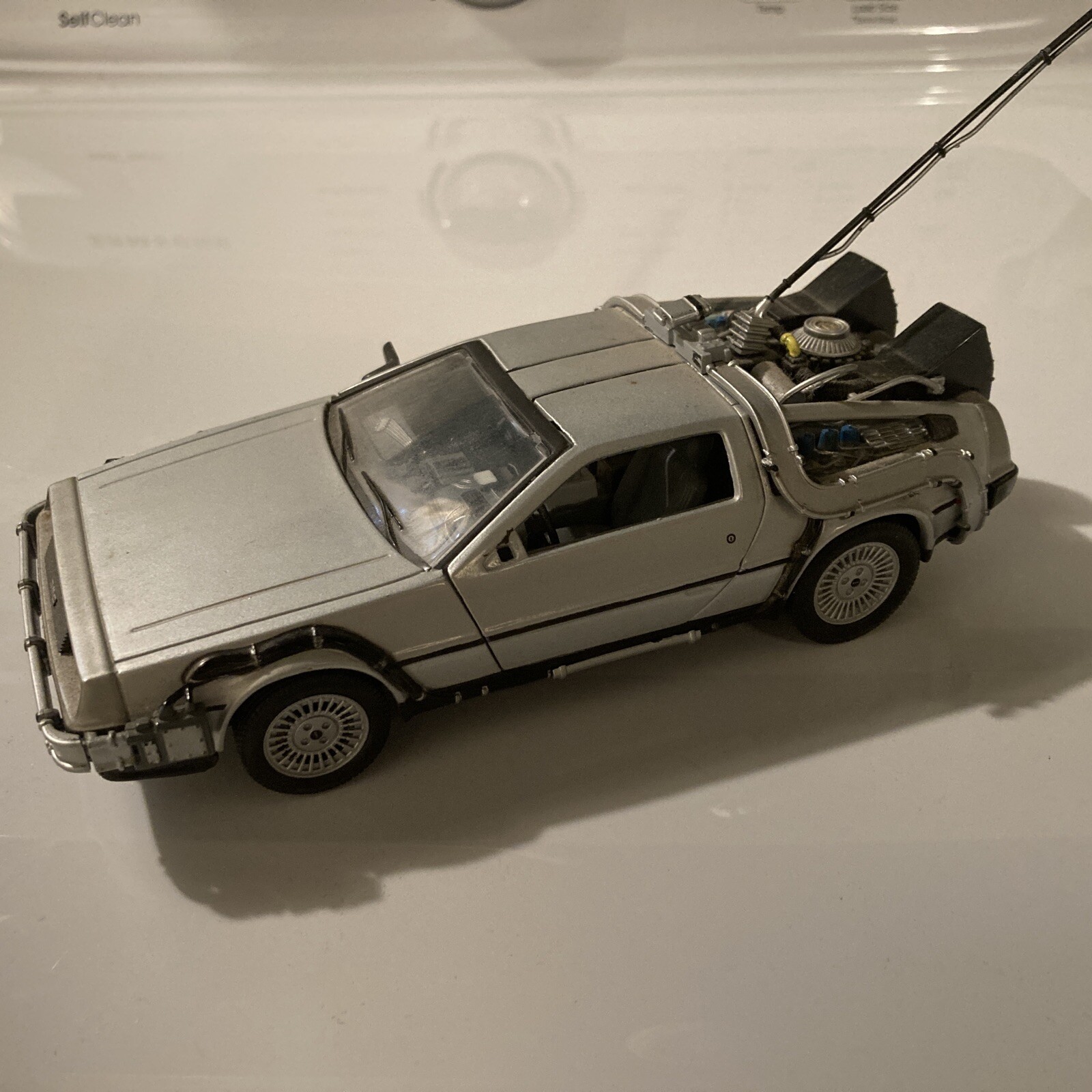 Delorean Time Machine Side View