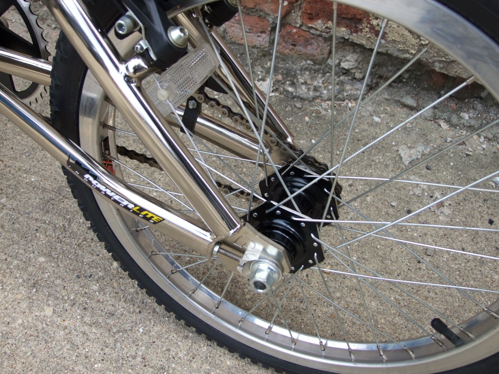 Rare 2000 Powerlite P28 Intruder BMX Freestyle Bicycle, Smoke Chrome ...