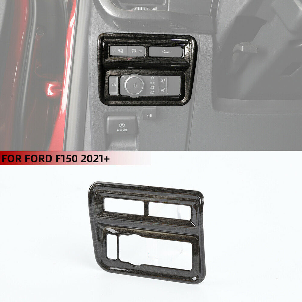 Center Console Headlight Switch Button Trim Cover For Ford F150 2021 ...