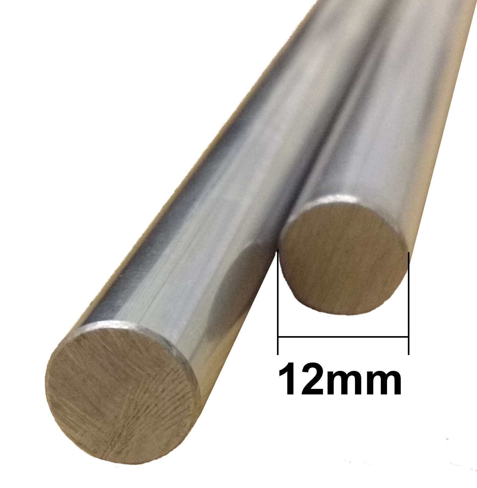 3D Printer 12mm Chrome Steel Smooth Rod - Linear Rail Bar Shaft ...