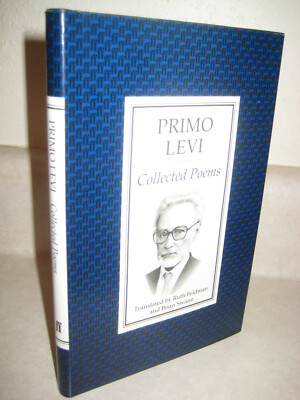 Collected Poems Primo Levi Poetry 1st Edition 2nd Printing Holocaust ...
