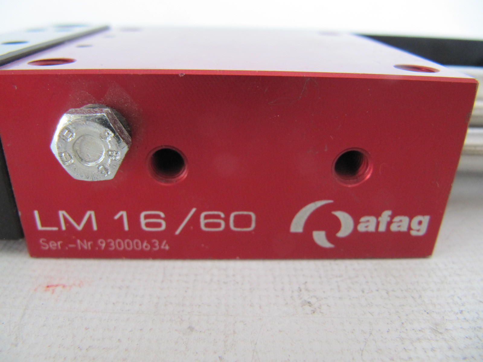 AFAG Pneumatic Linear Module LM16/60 001387 PD42354-0066-CH | eBay