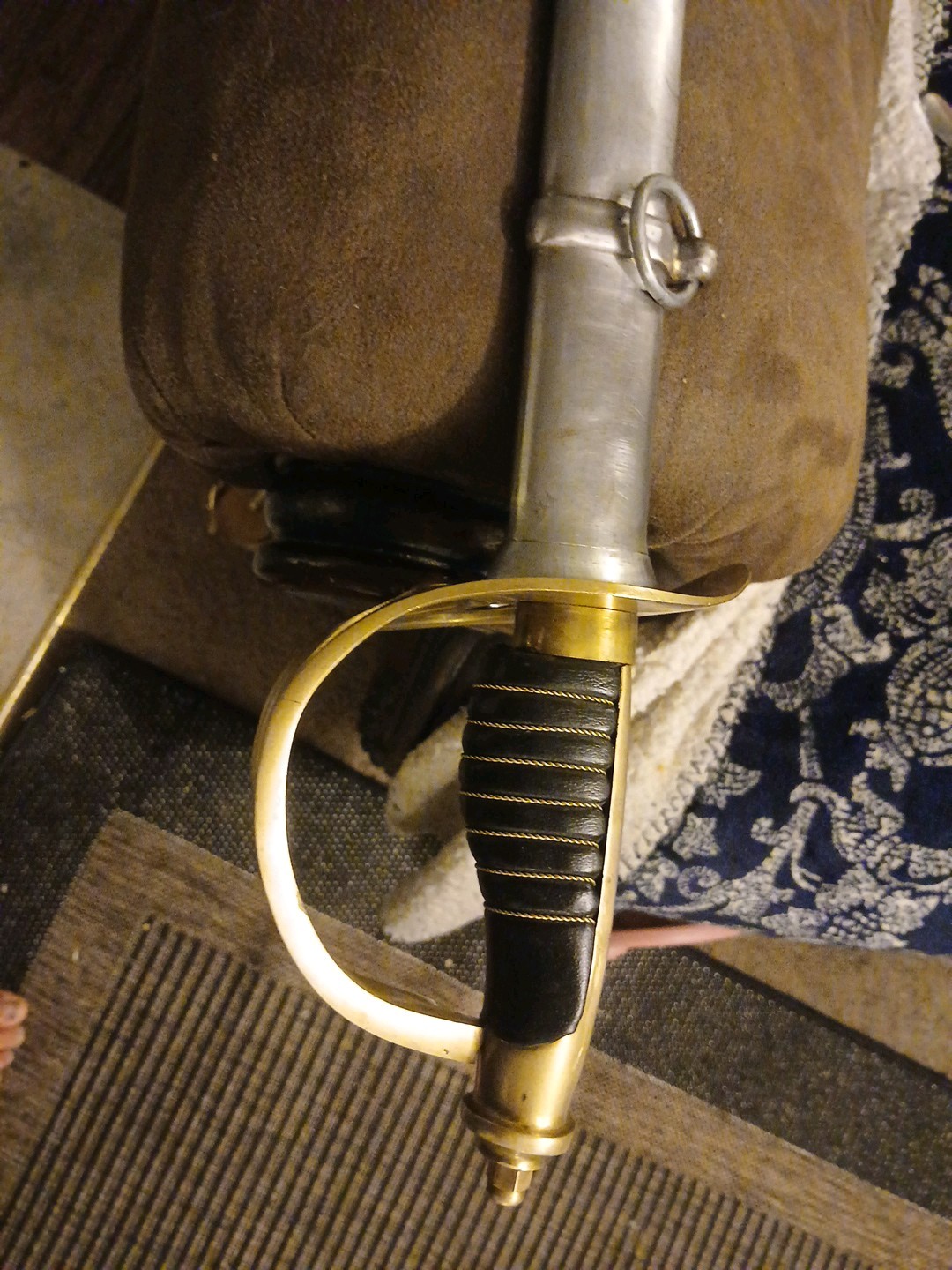 Civil War Model 1860 Cavalry Sword Saber - Roby - 1863 - Straight Line ...