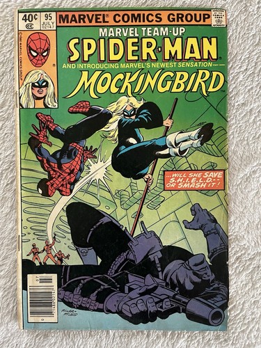 Marvel Team-Up #95 (mockingbird) & Iron Man #282 (war Machine) | eBay