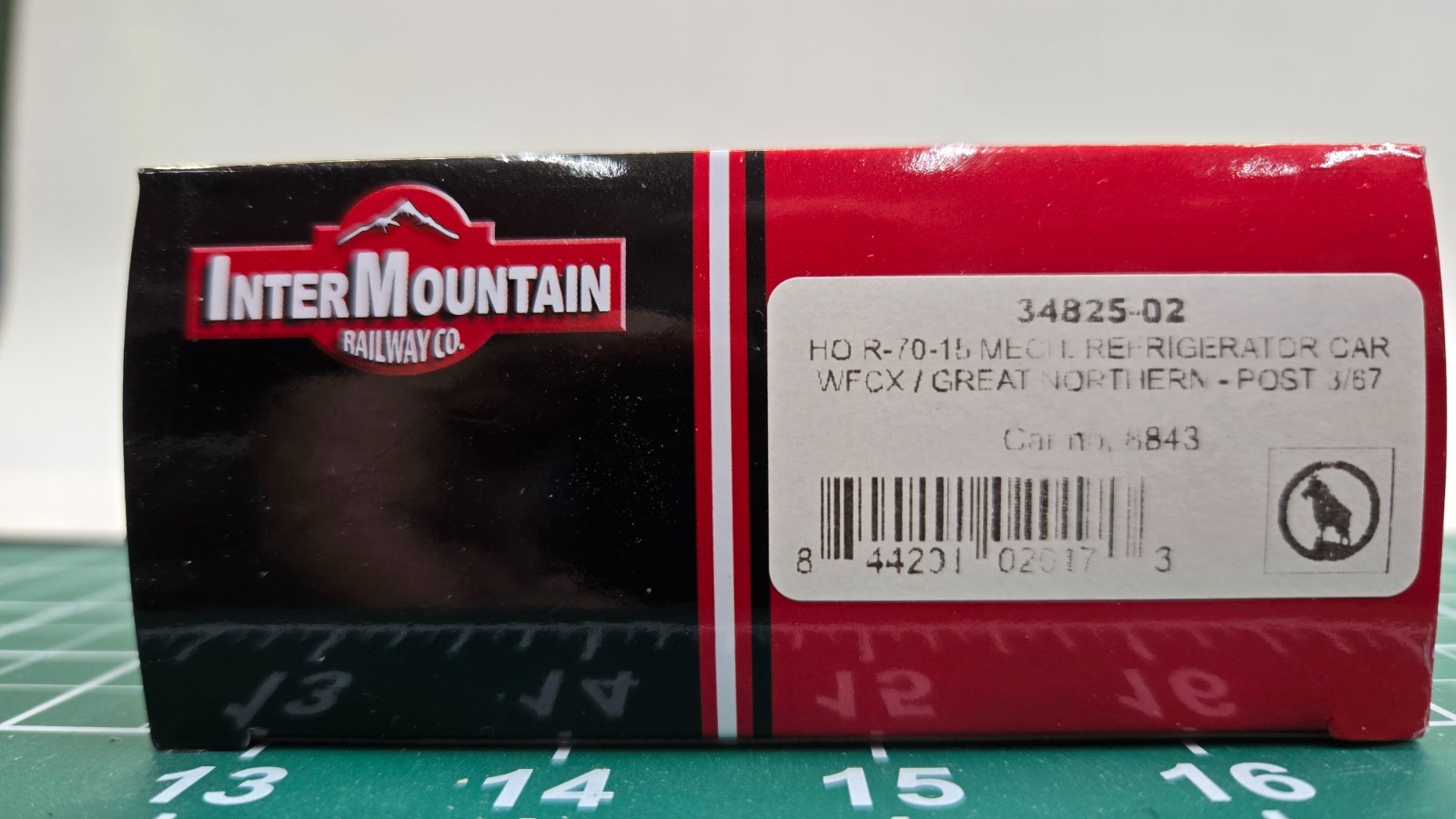 INTERMOUNTAIN HO R-70-20 MECHANICAL REEFER GREAT NORTHERN WFCX #8843 | eBay
