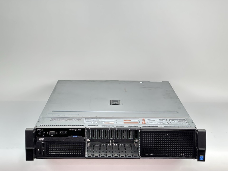 Dell R730 8x SFF Intel Xeon E5-2650V3 16GB No SSD/HDD 750W PSU 4x 1GbE ...
