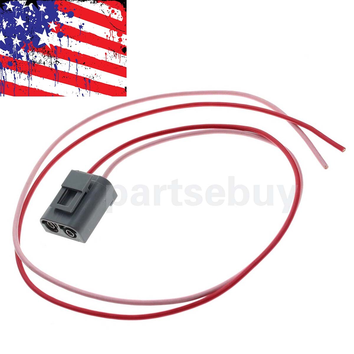 2-Wire Ignition Coil Connector Harness Pigtail Plug For VOLVO 960 S90 ...