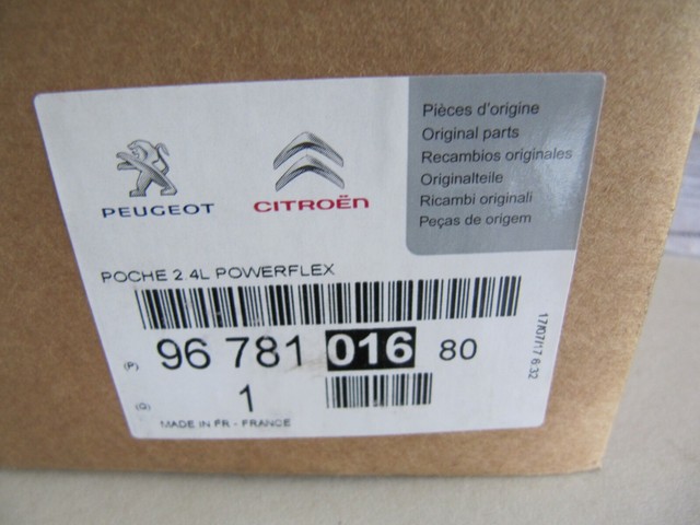 Citroen 9678101680 C4 Picasso DPF FAP Fluid Pouch for sale online | eBay