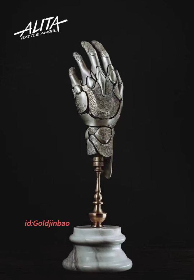 1/1 Scale Battle Angel Alita Hand Copper Model Mechanical Arm Statue In ...