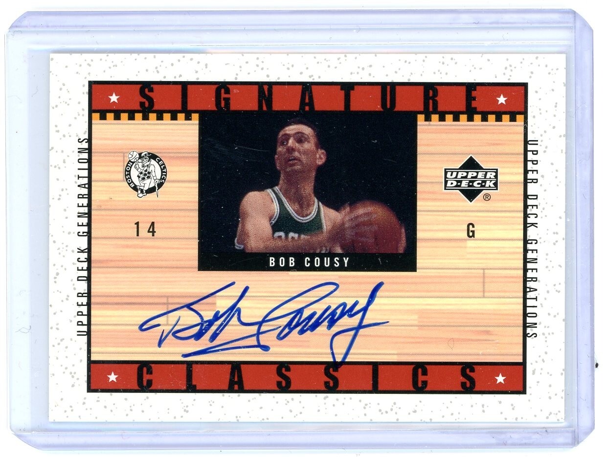 2002-03 Upper Deck Generations Autograph #BC-S Bob Cousy | eBay