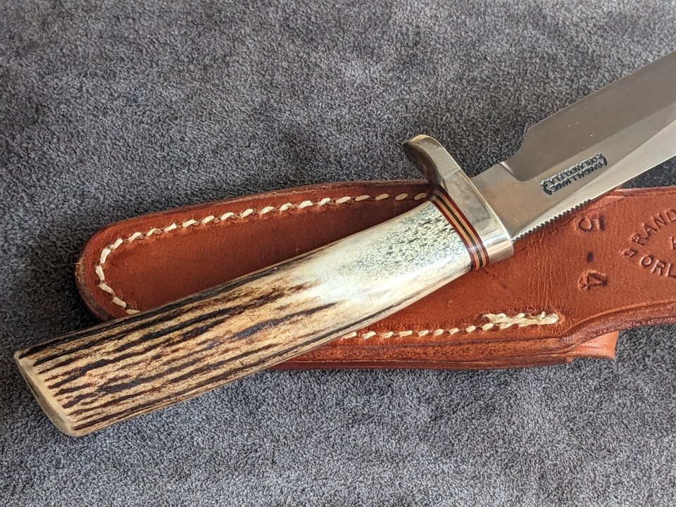 Rare Stag Randall Made Knife 5-4, Amazing Unused Condition with Org ...
