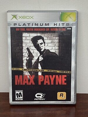 Max Payne (Microsoft Xbox, 2001). Complete in Box CIB 710425290923| eBay