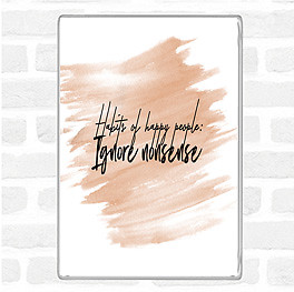 Ignore Nonsense Quote Jumbo Fridge Magnet | eBay