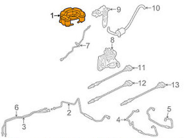 Fuel Vapor Canister Fits 2017 Volkswagen Golf 5q0201797l OEM for sale ...