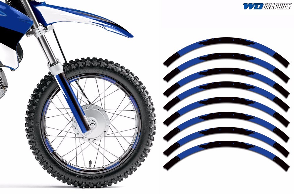 Yamaha Graphic Kit WR 250x WR250 X/R Bike Decal Wrap w/ Backgrounds ...