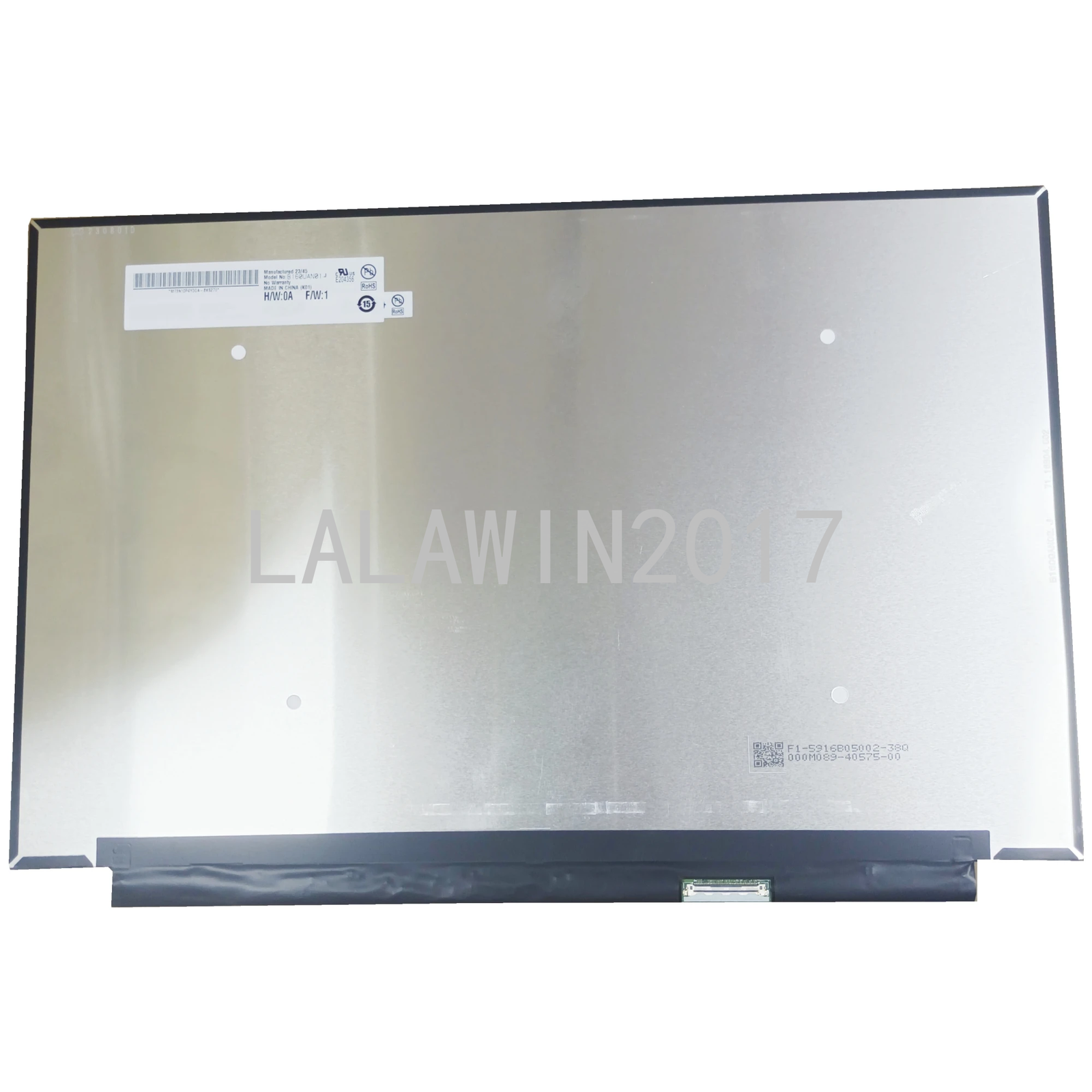 B160UAN01.J 16.0 inch laptop IPS 1920X1200 165HZ Original Display panel ...