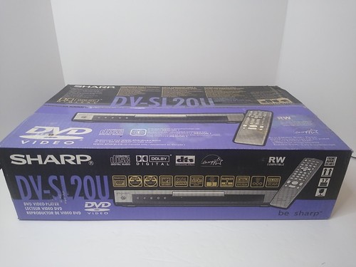 Vintage Sharp DV-SL20U DVD Video Player DVD-R/RW/CD-R/RW/MP3 Decoder ...