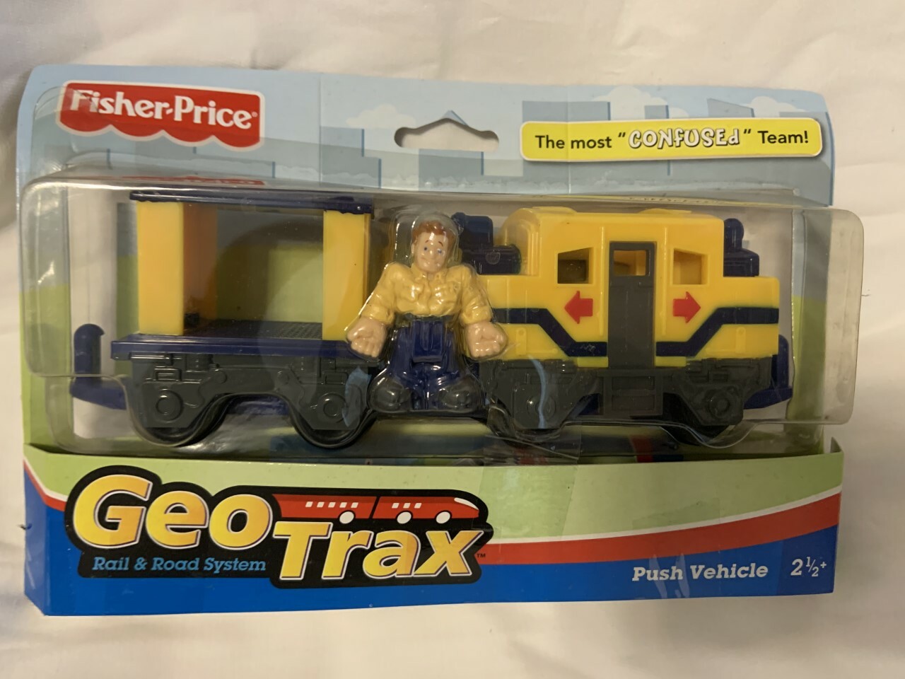 GeoTrax WooHoo & Opie L6928 Fisher Figure Train 2007 Set RARE OOP for ...