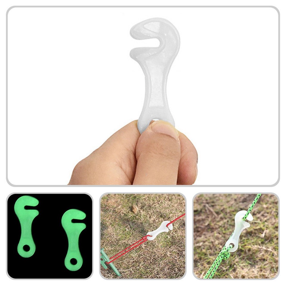 10Pcs Camping Wind Rope Buckles Anti-Slip Rope Buckles Tent Rope ...