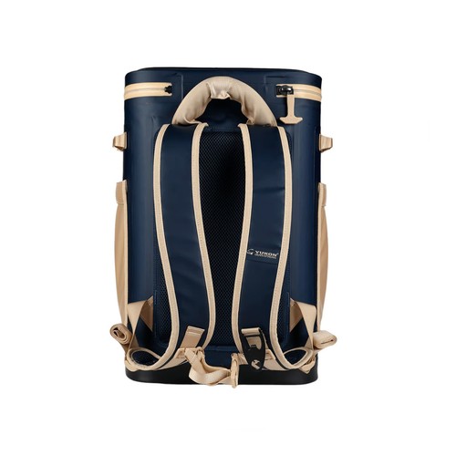 YUKON OUTFITTERS Hatchie Navy/Tan Backpack Cooler (YHCP30NT) | eBay