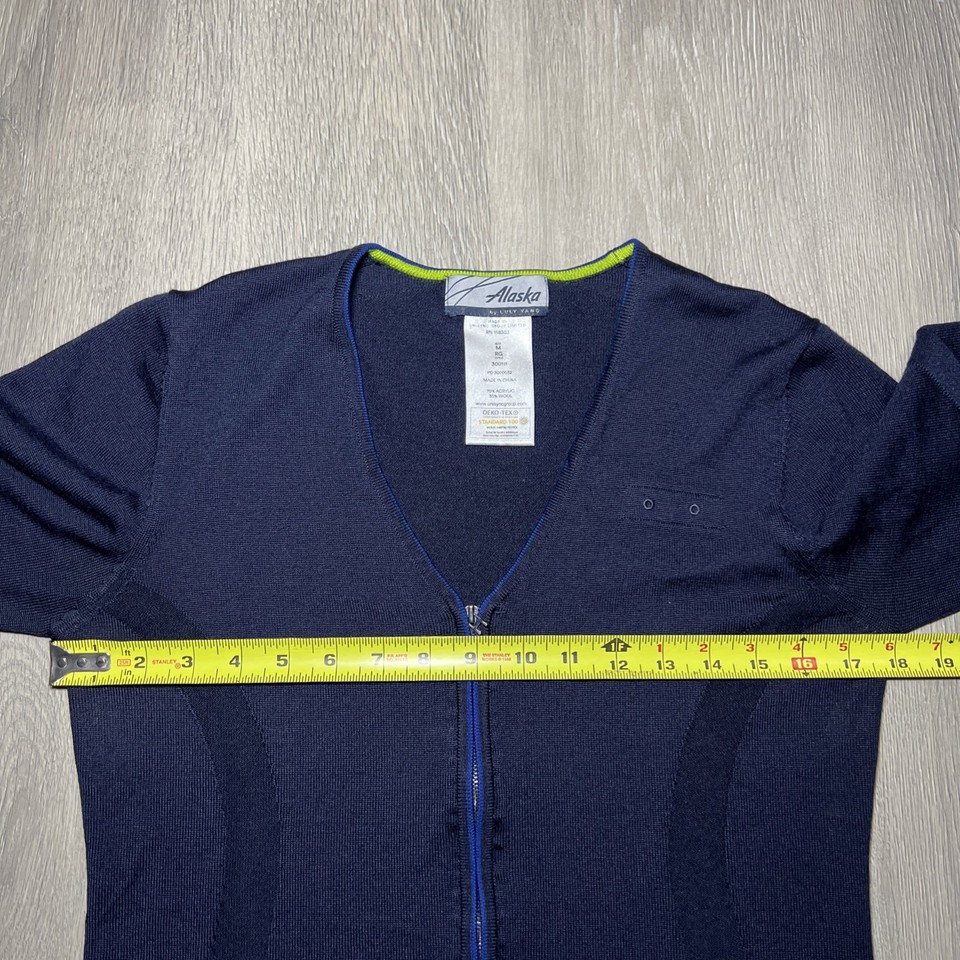 Alaska Airlines Stewardess Uniform Flight Attendant Sweater Luly Yang ...