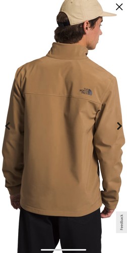 Mens The North Face Apex Bionic LARGE Windwall Softshell Coat Jacket ...