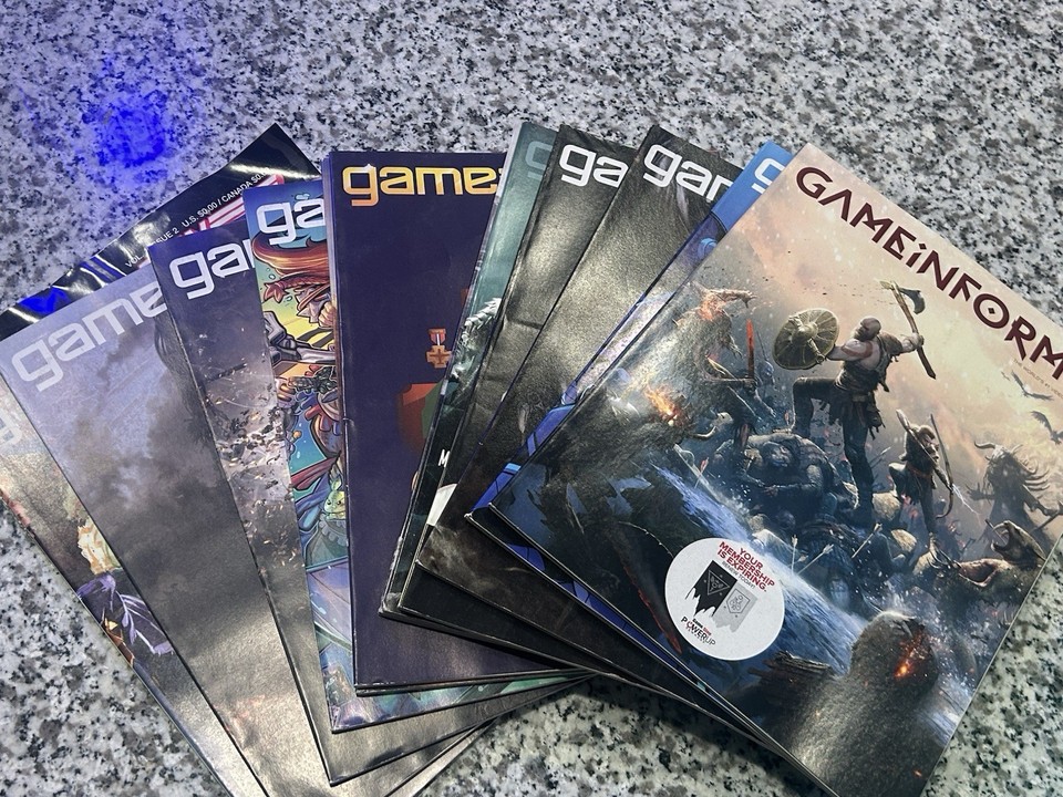 Lot Of 11 Gaming Magazines Game Informer Magazine 287-298 | eBay