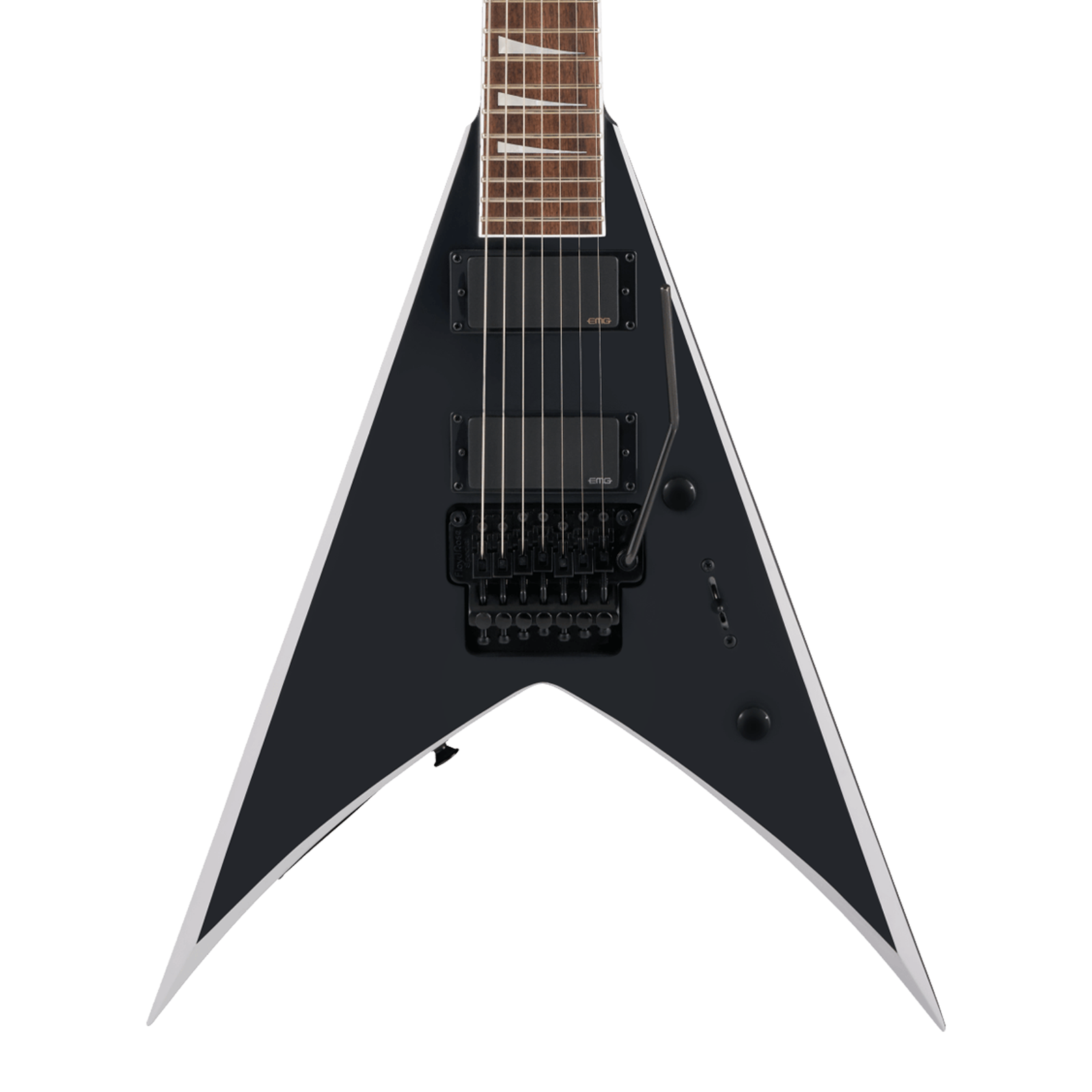 Jackson X Series King V KVX-MG7 - Satin Black w/ Primer Gray Bevels ...
