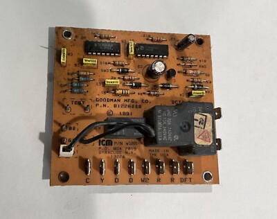 GOODMAN B1226008 Defrost Control Circuit Board ICM W1001-4 ( Used Good ...