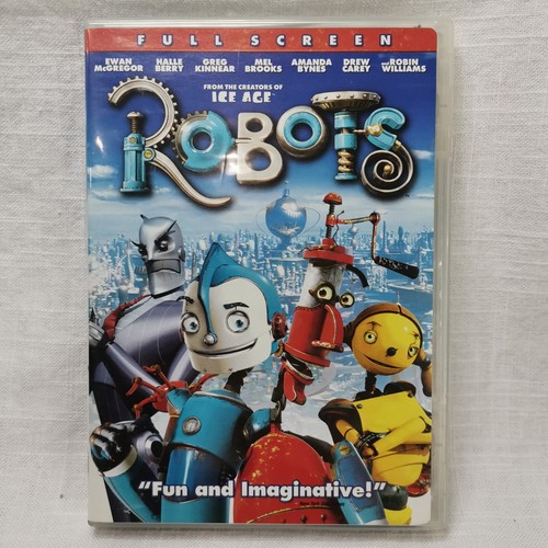Robots (DVD, 2005, Full-Screen Edition) Animation Cartoon 24543193845 ...