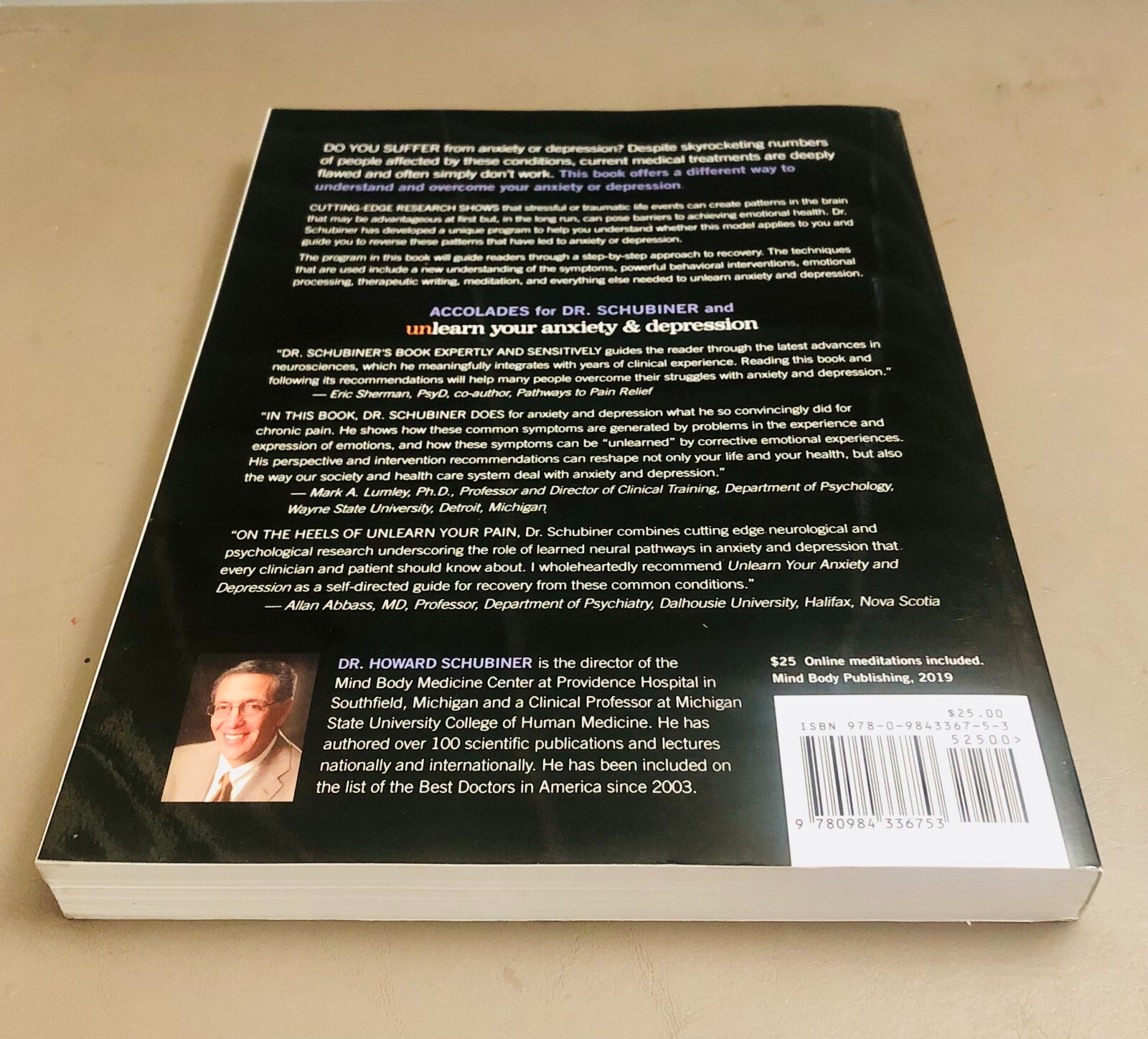 Unlearn Your Anxiety and Depression : A Self-Guided Process to ...