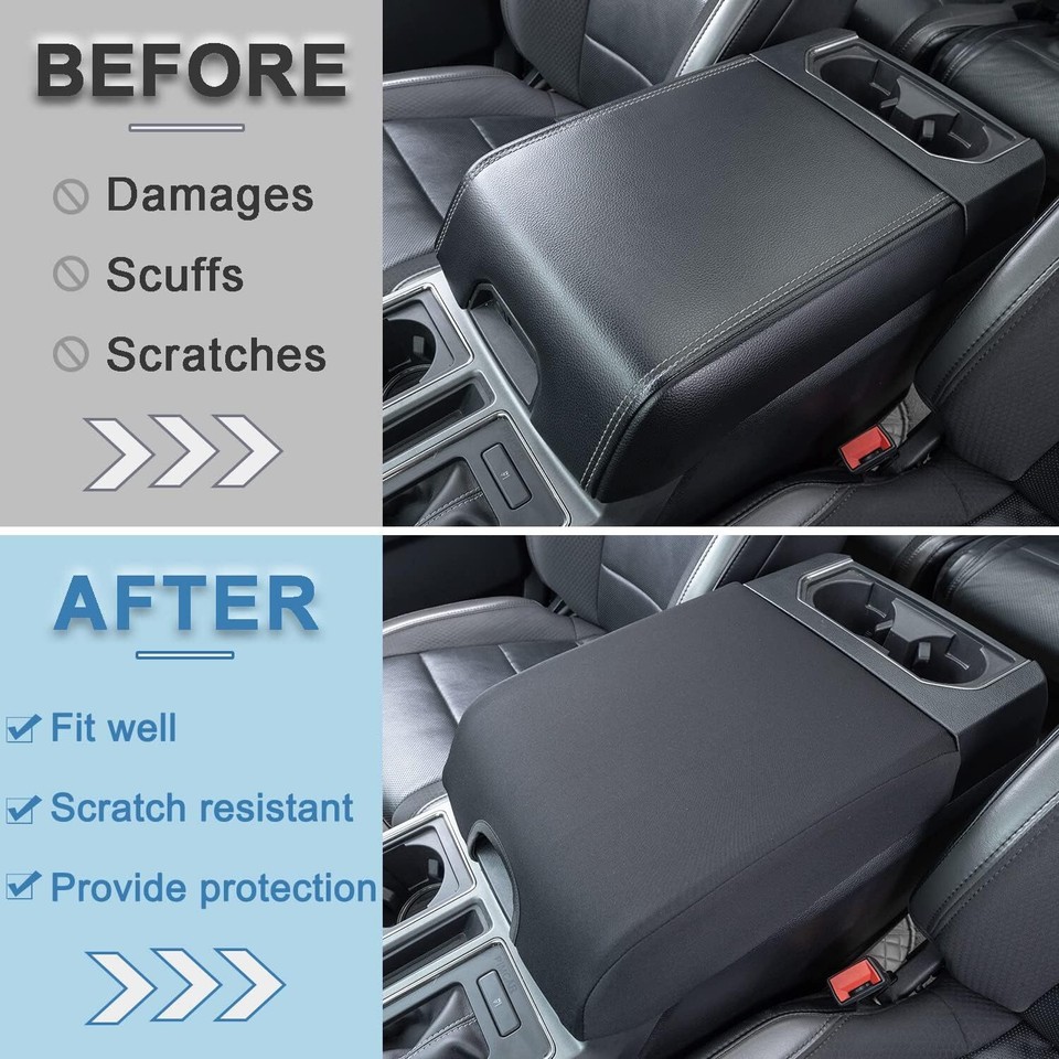 15-20 Ford F150 17-22 F250 F350 F450 Expedition Center Console Cover ...