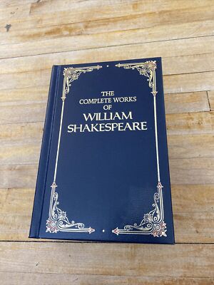 the complete works of william Shakespeare Chatham River press leather ...