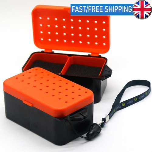 Fishing Tackle Boxes Fishing Box Double-Layer Breathable Earthworm ...