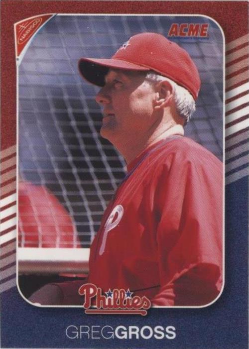 2002 Nabisco/Acme Philadelphia Phillies - Greg Gross #21 for sale ...