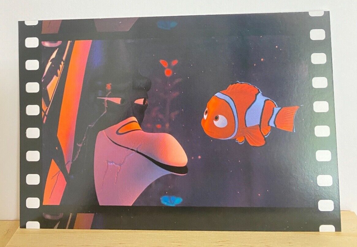 Finding Nemo Marlin & Gill Disney Pixar Limited Postcard Prize Talking ...