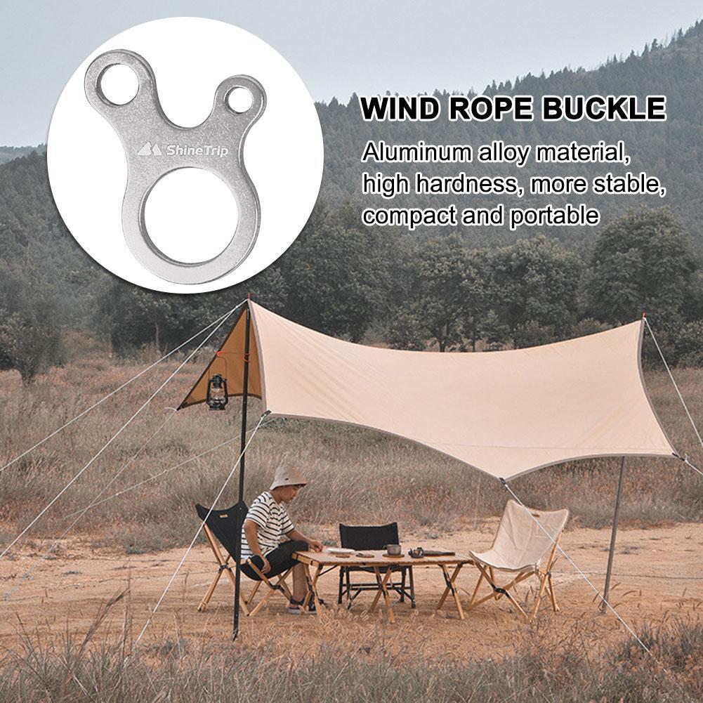 10x Outdoor Camping Tent Rope Buckles Tensioner Fastener (Silver) | eBay