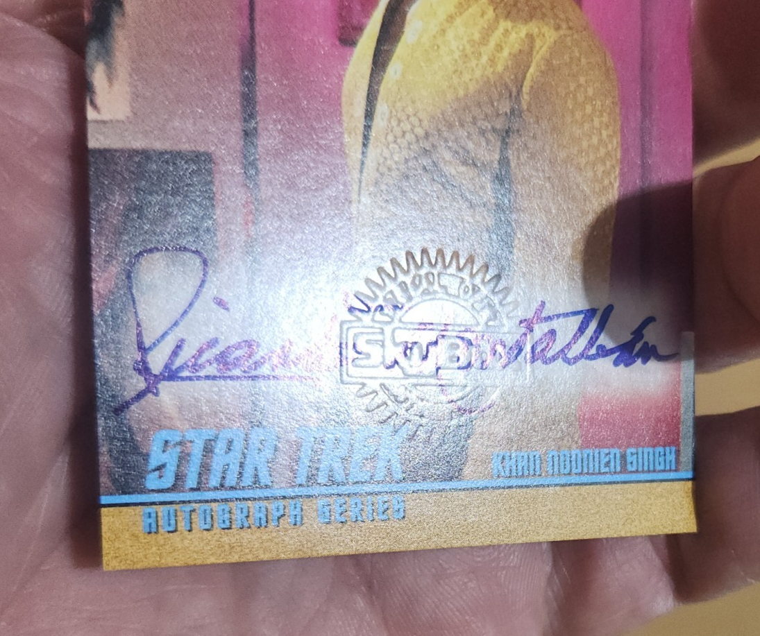 1997 Skybox Star Trek TOS Season 1 Ricardo Montalban as KAHN A17 ...