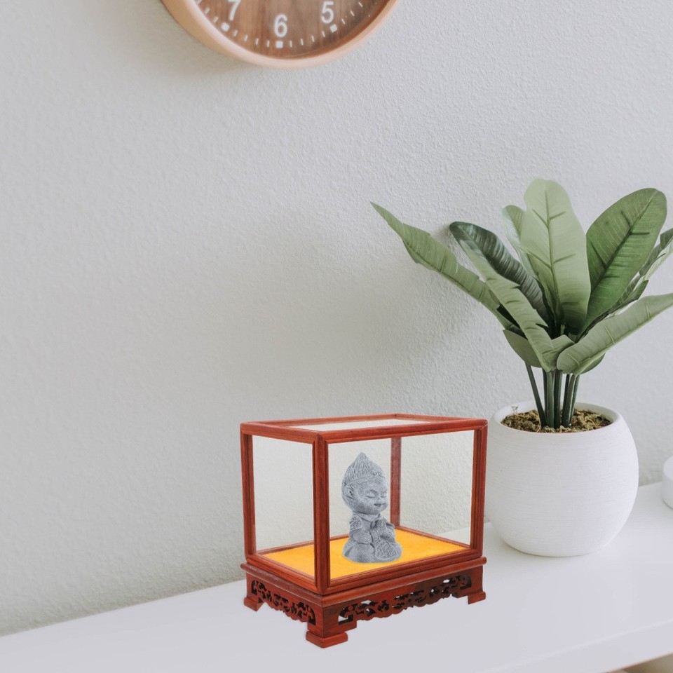 Chinese Style Display Pedestal Solid Wood Base Oriental Furniture | eBay UK