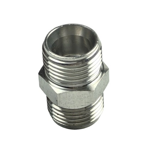 M8 M12 M16 M18 M20 M22 Metric Thread Male-Male 304 Stainless Hex Pipe ...