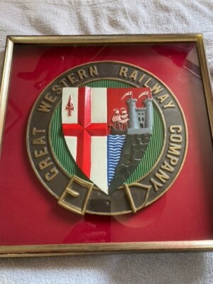 Great Western Railway Company Crest - Plaque - GWR | eBay UK